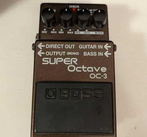Boss oc 3 octaver
