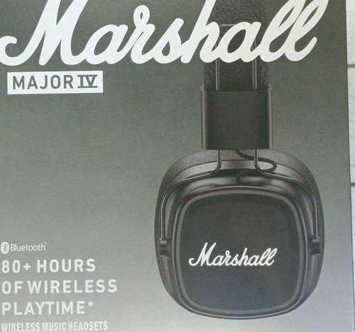 Беспроводные наушники Marshall Major IV   Гарантия