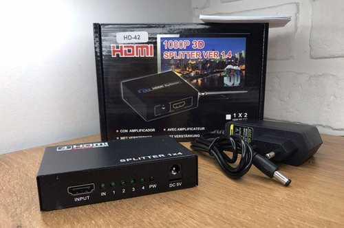 Сплиттер hdmi 1х4