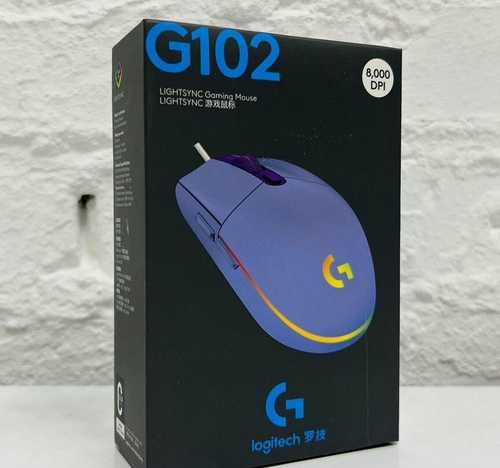 Игровая мышь Logitech G102 LightSync Lilac