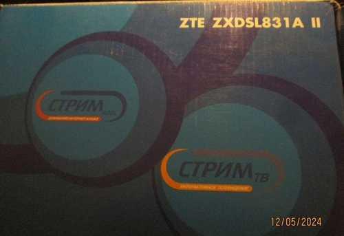 ZTE zxdsl 831AII маршрутизатор