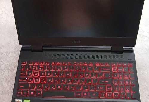 Игровой ноутбук Acer nitro 5 rtx 3050
