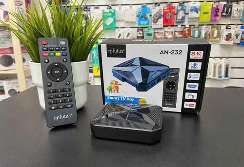 SMART tv приставка Eplutus 4+128gb