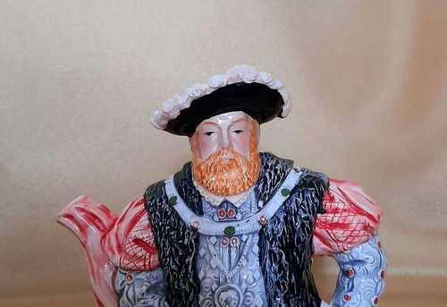 Коллекционный заварочный чайник Henry viii.Англия