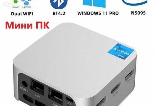 Минипк Firebat T8 PRO, windows 11, 4K, 8/256gb