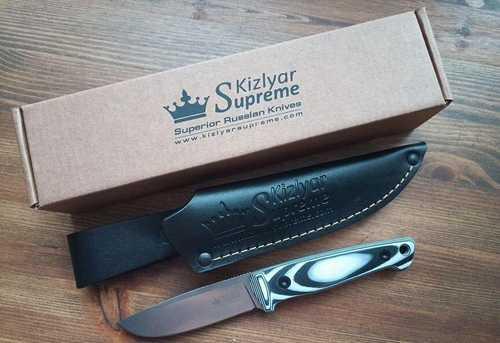 Нож фиксированный Kizlyar Supreme Santi AUS-8 SW G