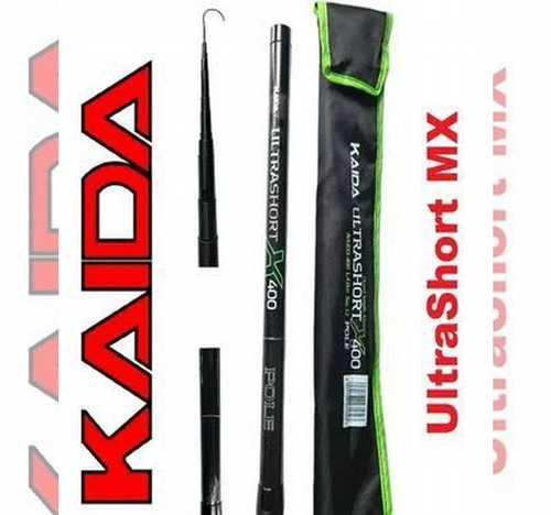 Удилище маховое Kaida Ultrashort 4 м тест 5-25гр