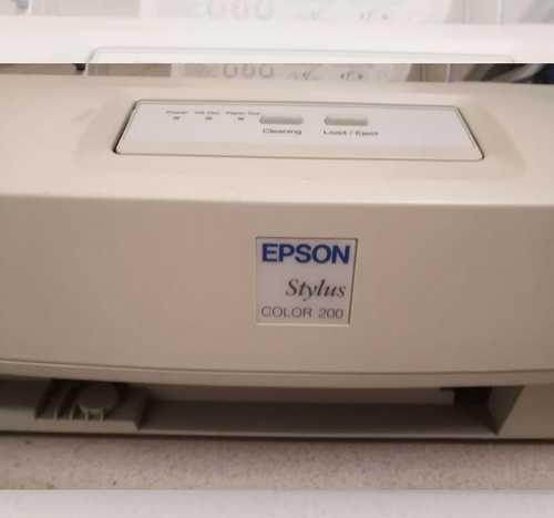 Цветной струйный принтер epson