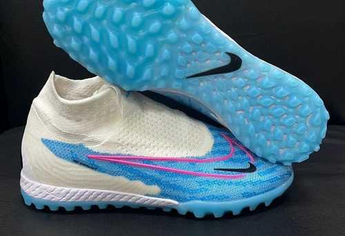 Футбольный сороконожки nike phantom gx