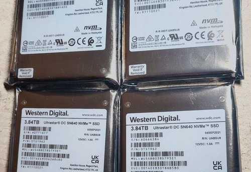SSD диск WD Ultrastar DC SN640 3.84Tb 0TS1962