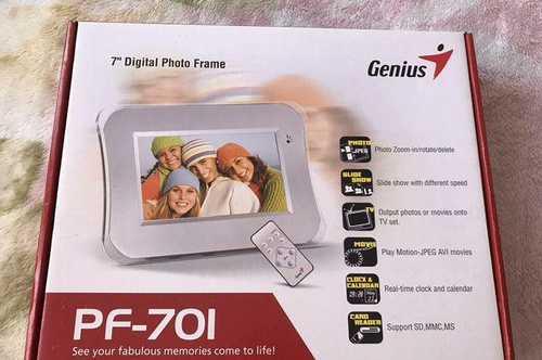 Цифровая фоторамка Genius pf-701