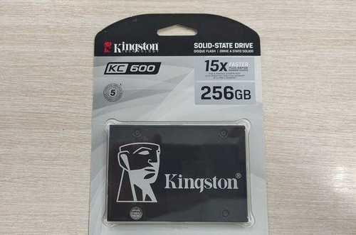 Жесткий диск SSD Kingston KC600 SKC600/256G новый