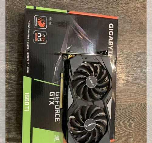 Видеокарта gtx 1660 ti 6 gb