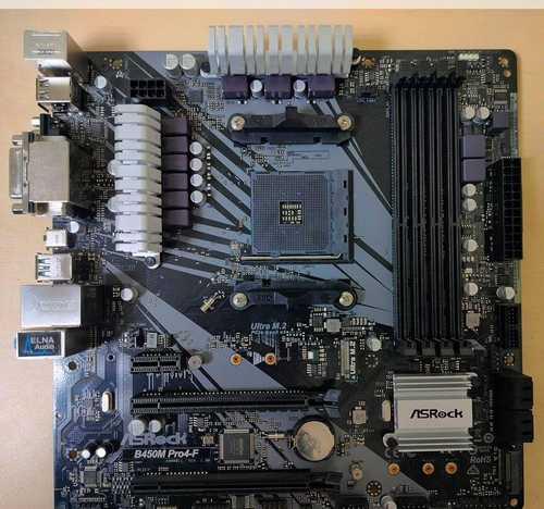 Материнская плата ASRock B450M Pro4-F