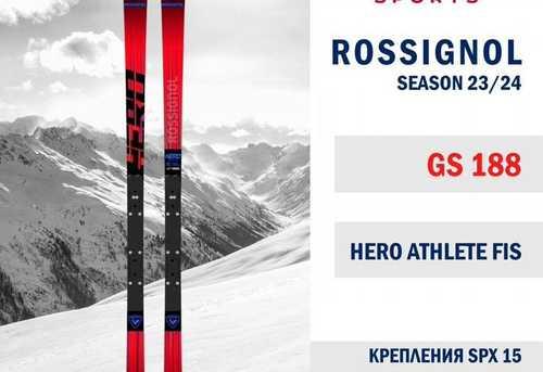 Горные лыжи Rossignol GS FIS 188 (23/24) + SPX 15