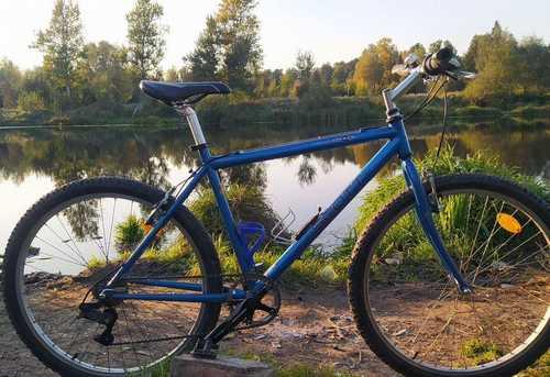 Scott old mtb, синий фреймсет (рама+вилка)