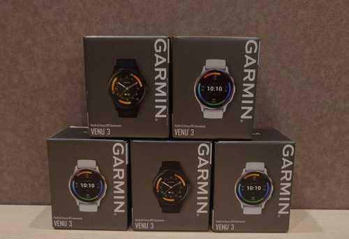 Garmin Venu 3 - Часы белого цвета