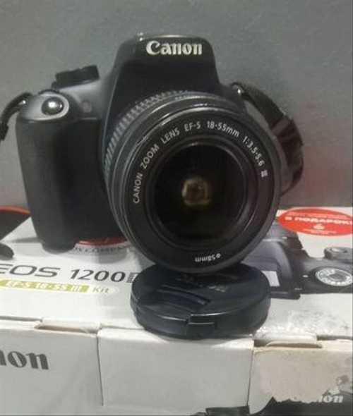 Зеркальный фотоаппарат Canon 1200D Kit В Комплекте