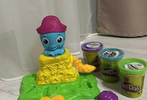Набор пластилина play doh осьминожка
