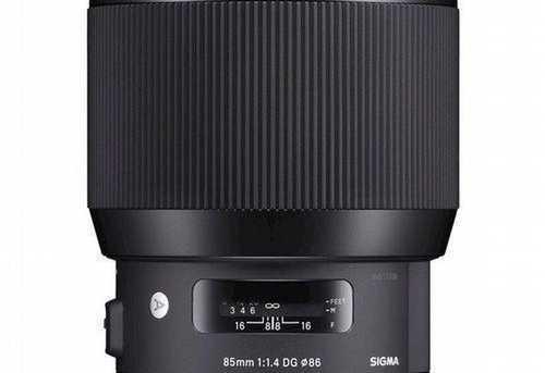 Sigma AF 85 MM F1.4 DG HSM ART FOR nikon