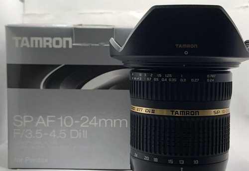 Объектив Tamron SP AF 10-24mm для Pentax K