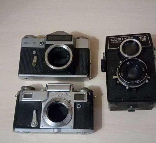Фотоаппарат СССР киев зенит е любитель 166