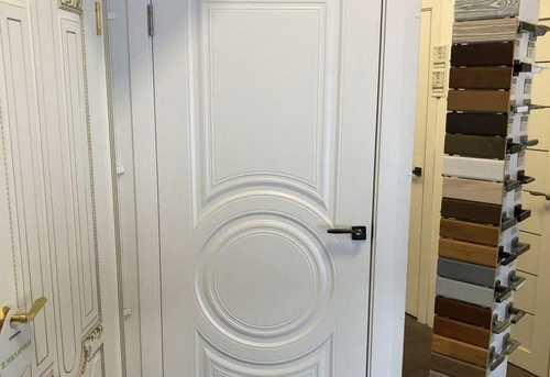 Дверь мекомнатная белая классическая