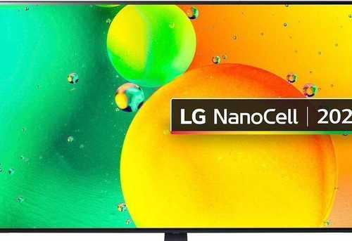 Телевизор LG 43nano766QA, 43", Ultra HD 4K, синяя