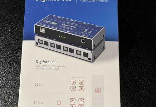 Aудио интерфейс RME Digiface USB