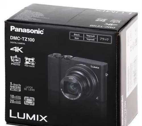 Panasonic Lumix TZ100 Black (DMC-tz100ee-K)