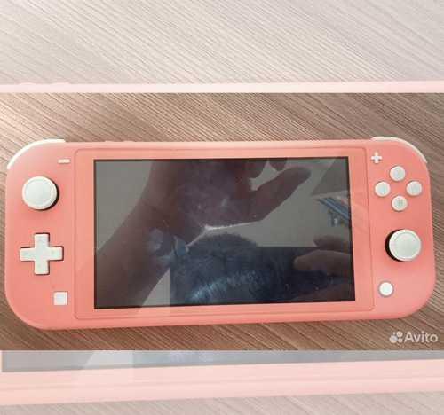 Консоль Nintendo switch lite + Animal Crossing