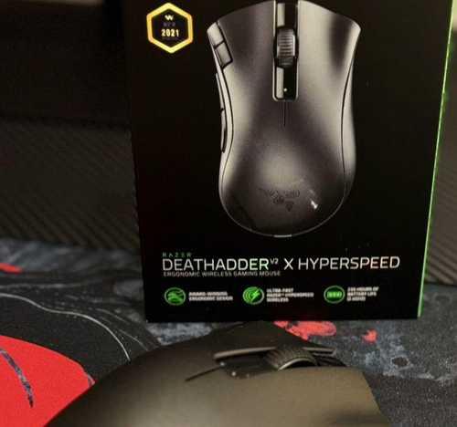 Игровая мышь razer deathadder v2 x hyperspeed