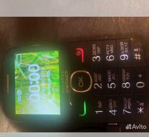 Телефон alcatel 2004G с большими кнопками