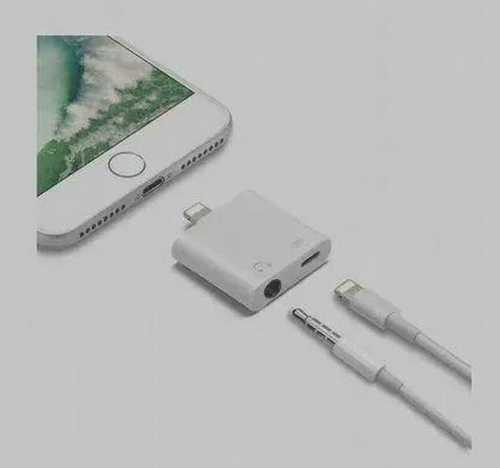 Переходник для iPhone Lightning   3.5 Jack