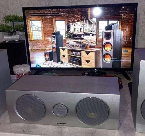 Полочники и центр Cortland F-500 Piano silver