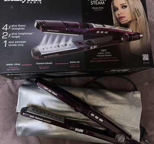 Новый паровой выпрямитель babyliss