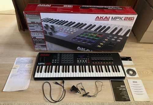 Akai PRO MPK261 USB миди клавиатура