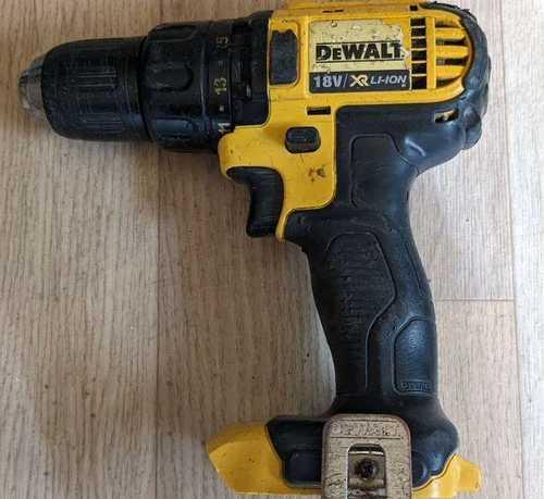 Аккумуляторная дрель шуруповерт dewalt dcd 771 d2