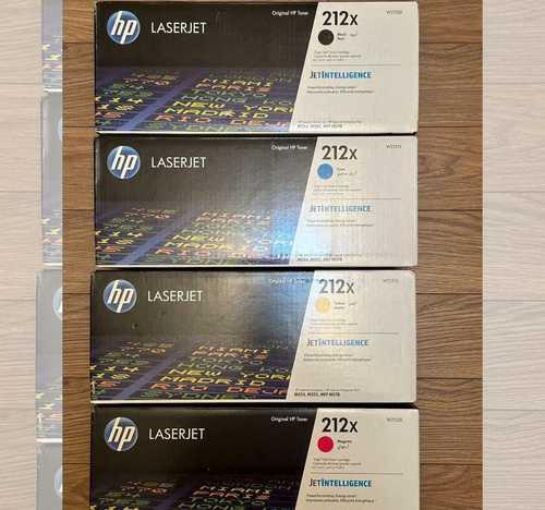 Комплект оригинальных картриджей HP 212x