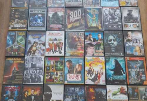DVD диски 45 штук