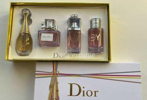Christian Dior 4x30мл парфюмерный набор