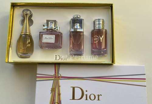 Christian Dior 4x30мл парфюмерный набор