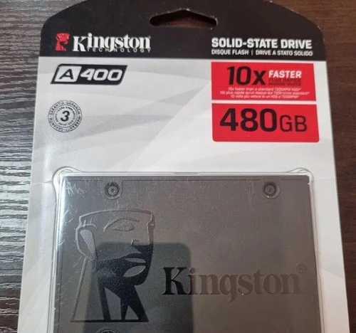 Ssd kingston A400 480gb новый