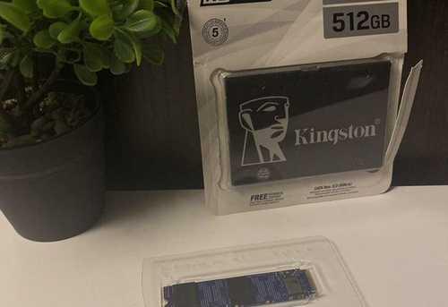 SSD kingston 512GB и м2 250GB гарантия