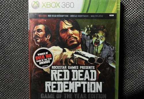 Red Dead Redemption goty Xbox 360