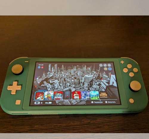 Nintendo switch lite прошитый 128gb