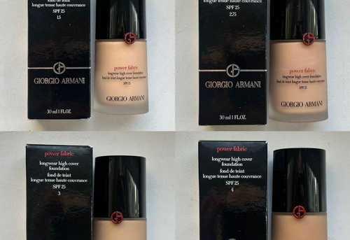 Тональная основа giorgio armani power fabric