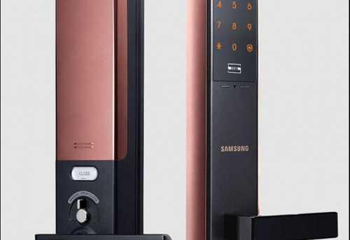 Электронный дверной замок Samsung SHP-DH537 Copper