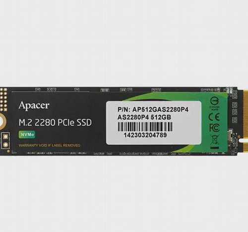 Apacer 512 Gb AS2280P4 AP512GAS2280P4-1