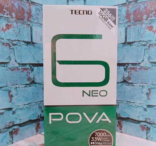 TECNO Pova 6 Neo, 8/256 ГБ